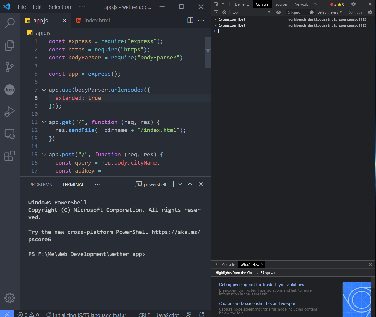 Terminal Error · Issue #125383 · microsoft/vscode · GitHub
