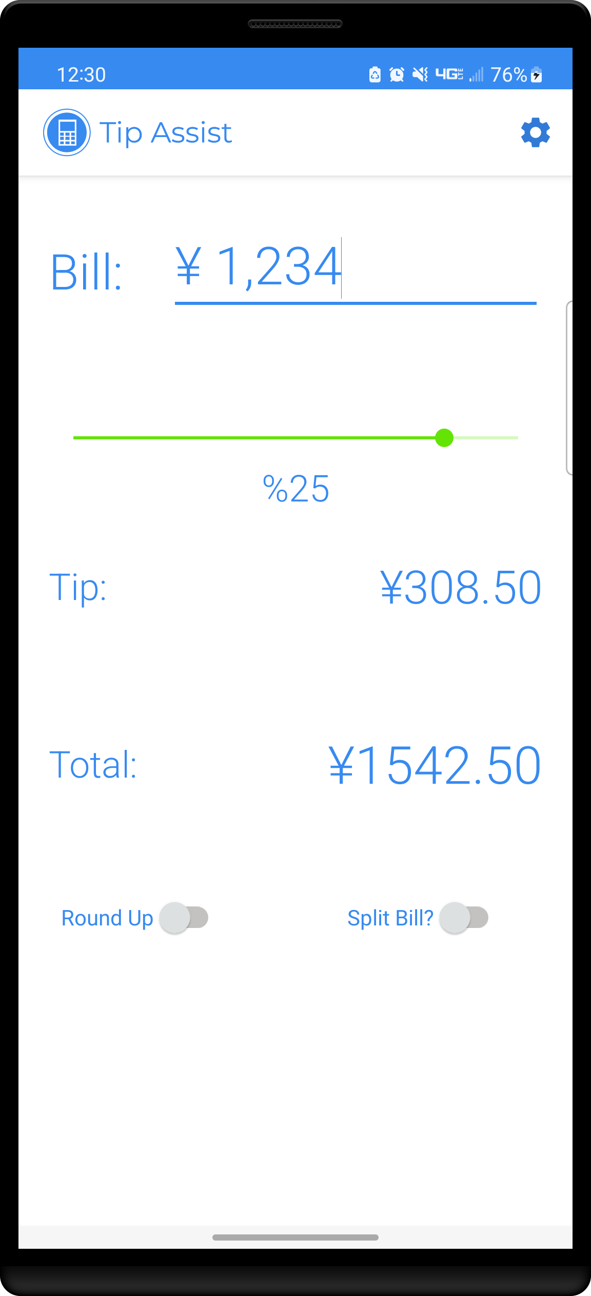 GitHub - bthayes1/TipAssist: This is an app that assists with ...