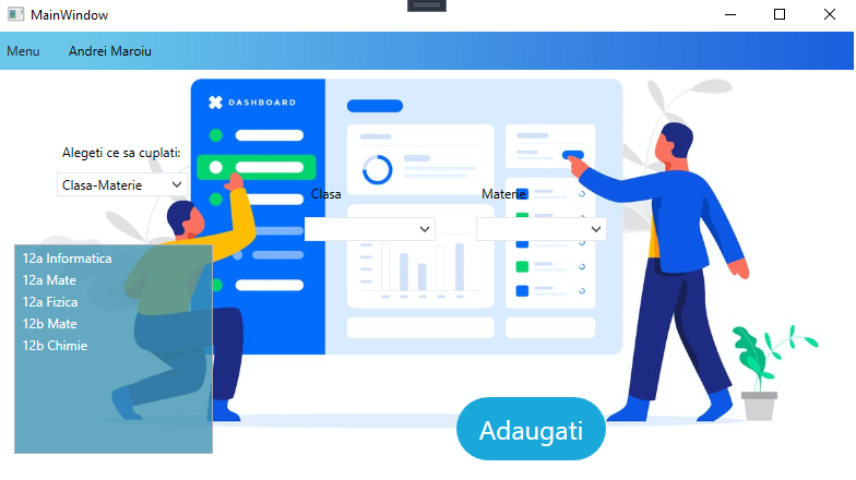 GitHub - AndreiMaroiu/SchoolApp