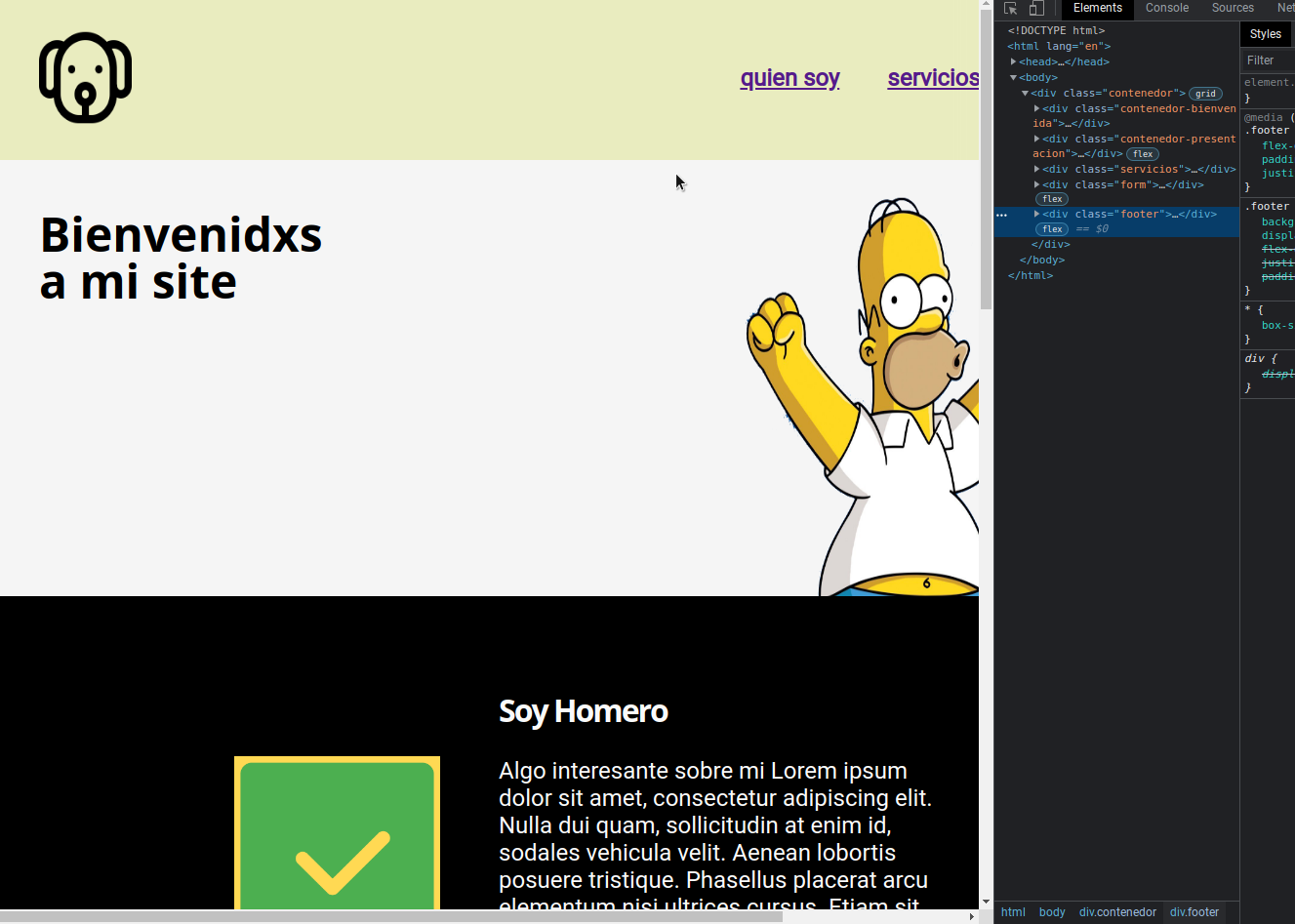 Review #1 - La page no resiste el cambio de resolución · Issue #1 · LucasBastidas/dwf-m3-desafio ...