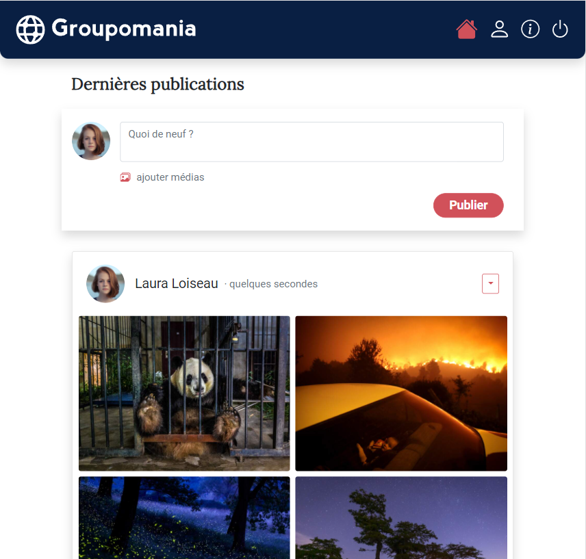 GitHub - MarineFlora/MarineRapeneau_7_08112021: Groupomania : Réseau social d'entreprise ...