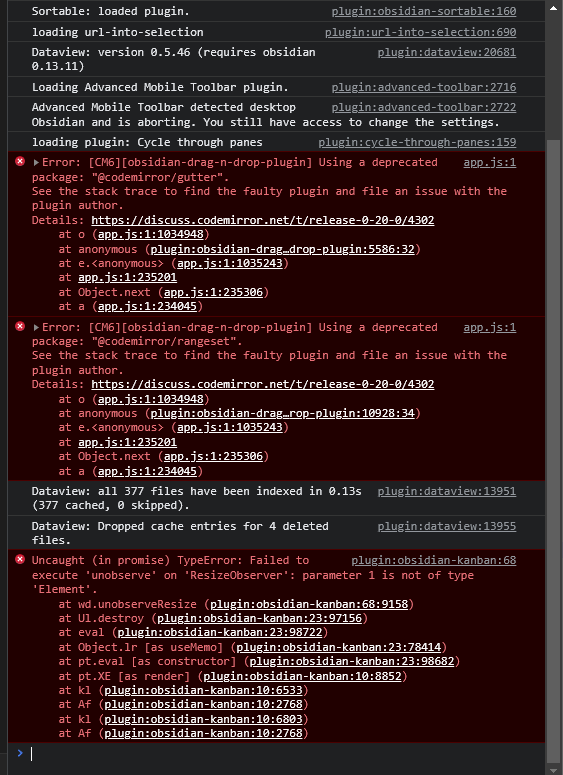 Switching from Kanban to a Note and back Results in Kanban breaking until Restart · Issue #644 ...