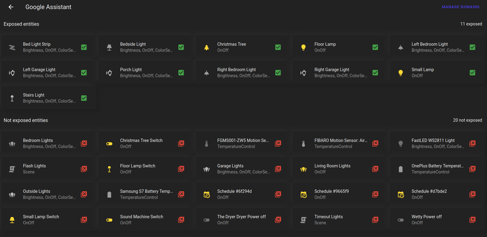 Google Assistant Entities Many Unintended Entities Exposed via Nabu Casa · Issue #92099 · home ...