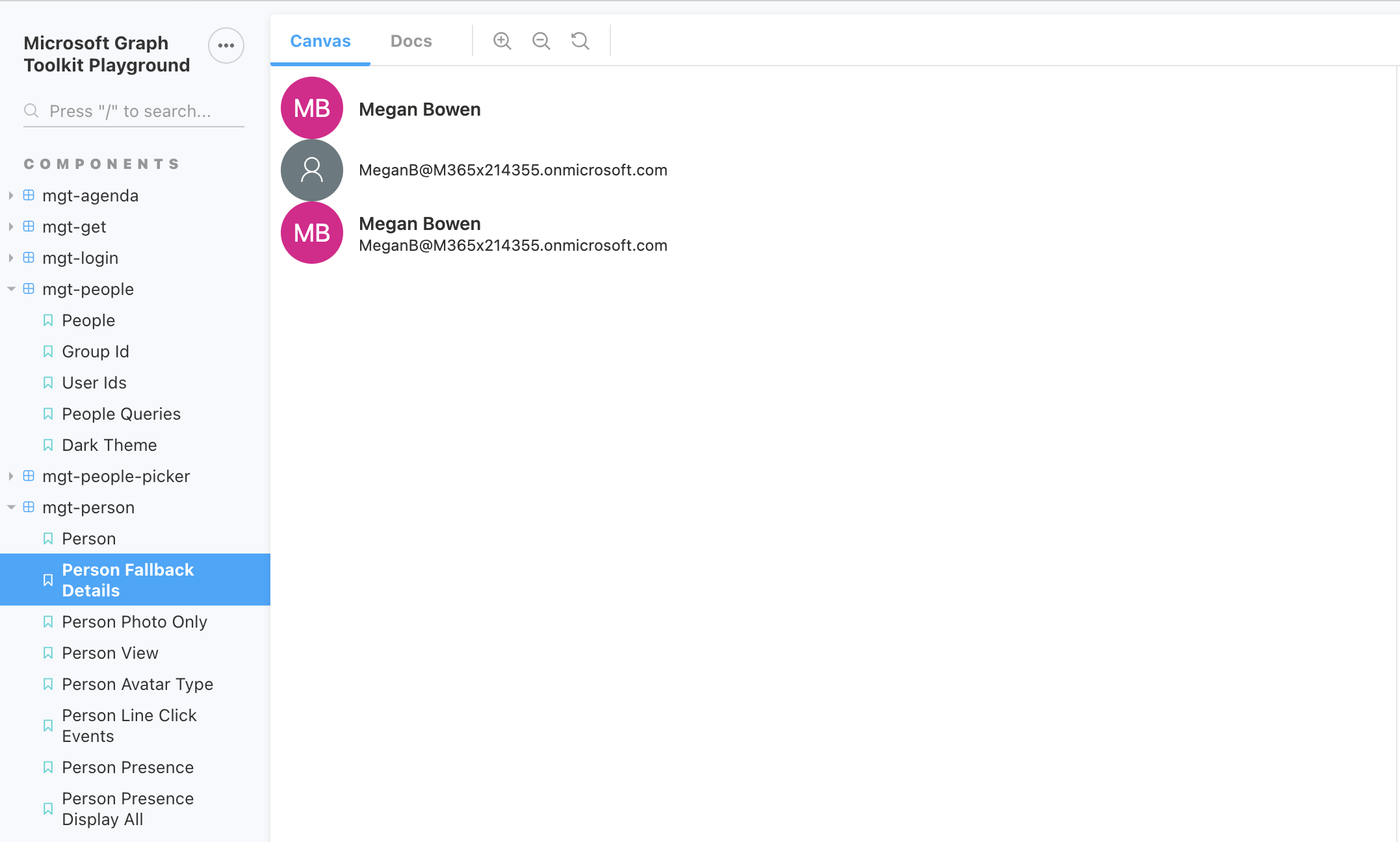 [Bug][Person fallback details]Spacing between each item is too tight · Issue #1162 ...