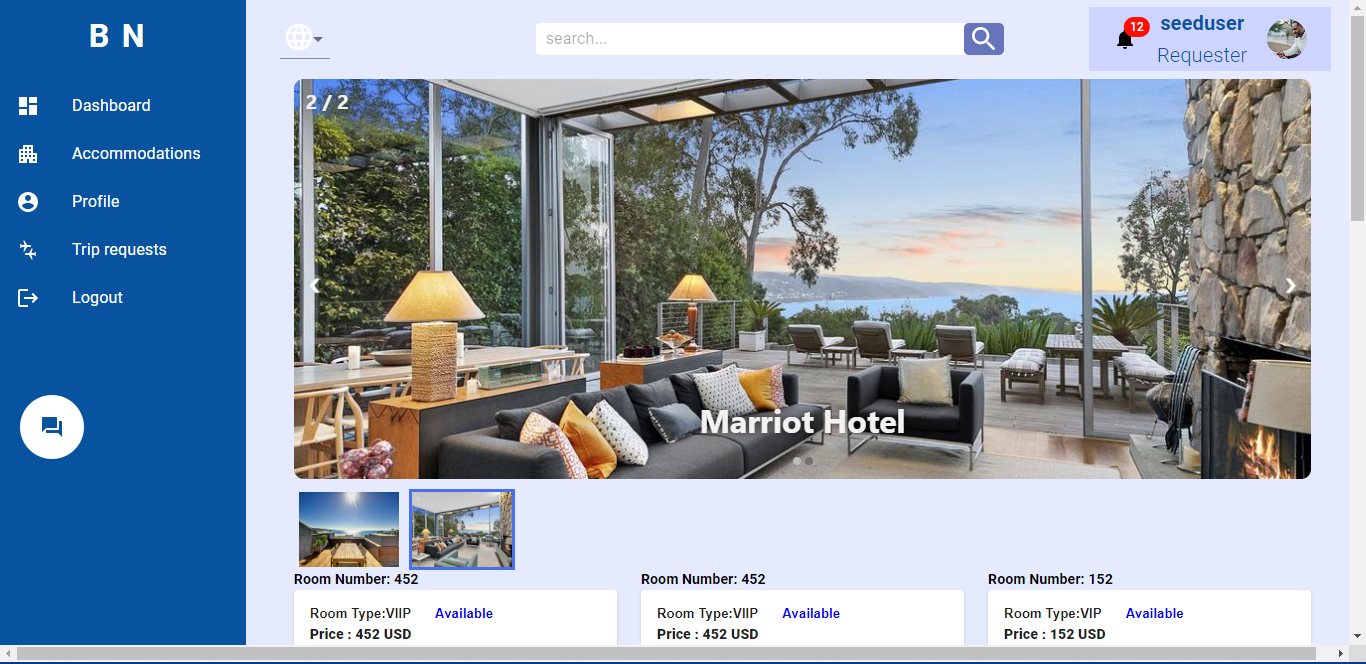 GitHub - ihonore/barefoot-nomad-fe