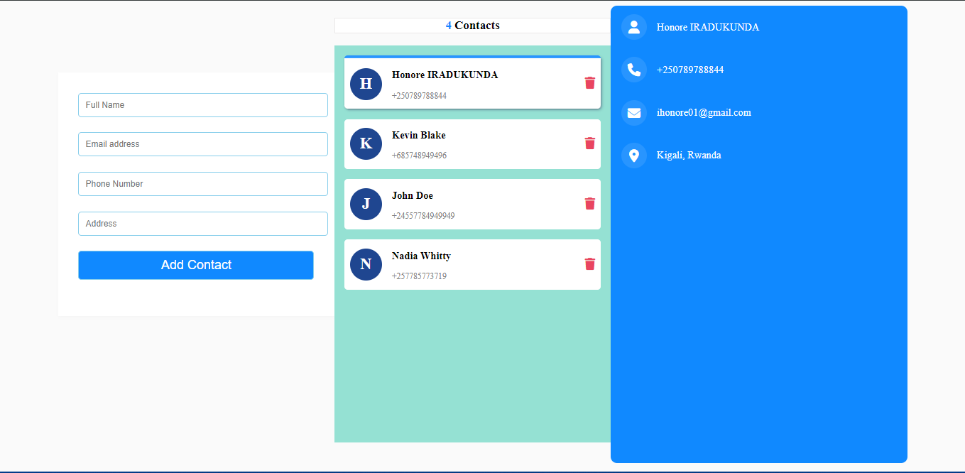 GitHub - ihonore/address-book