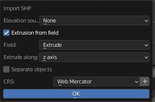 I´ve imported a shp file but when I try to extrude Blender closes · Issue #803 · domlysz ...