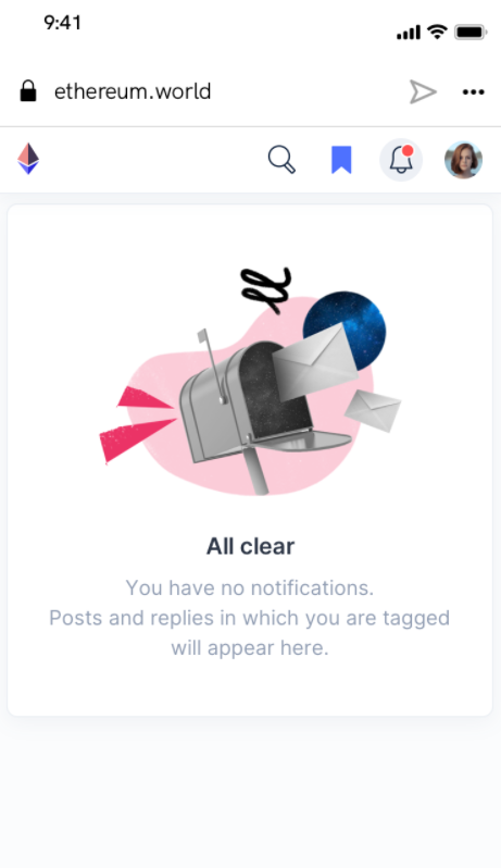 Infinite loading is displayed on the Notifications UI when empty and using iOS device. · Issue ...