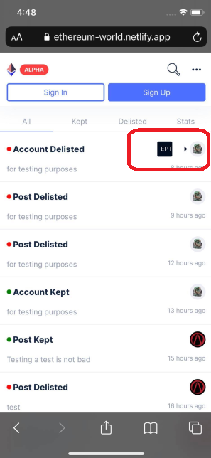 The username is not entirely shown upon hovering the cursor on a user icon at the Moderation ...