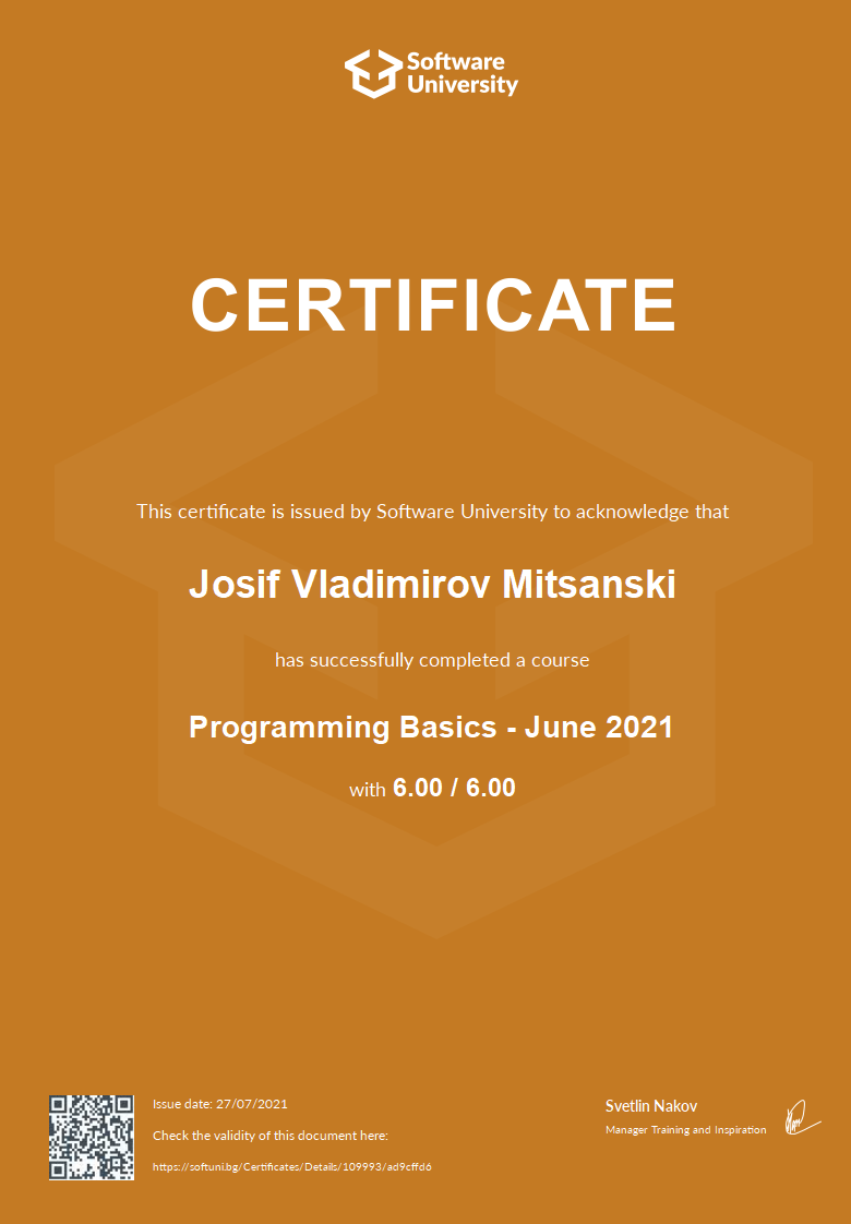 GitHub - neverlinked/Software-University: Contains solved problems and projects from SoftUni