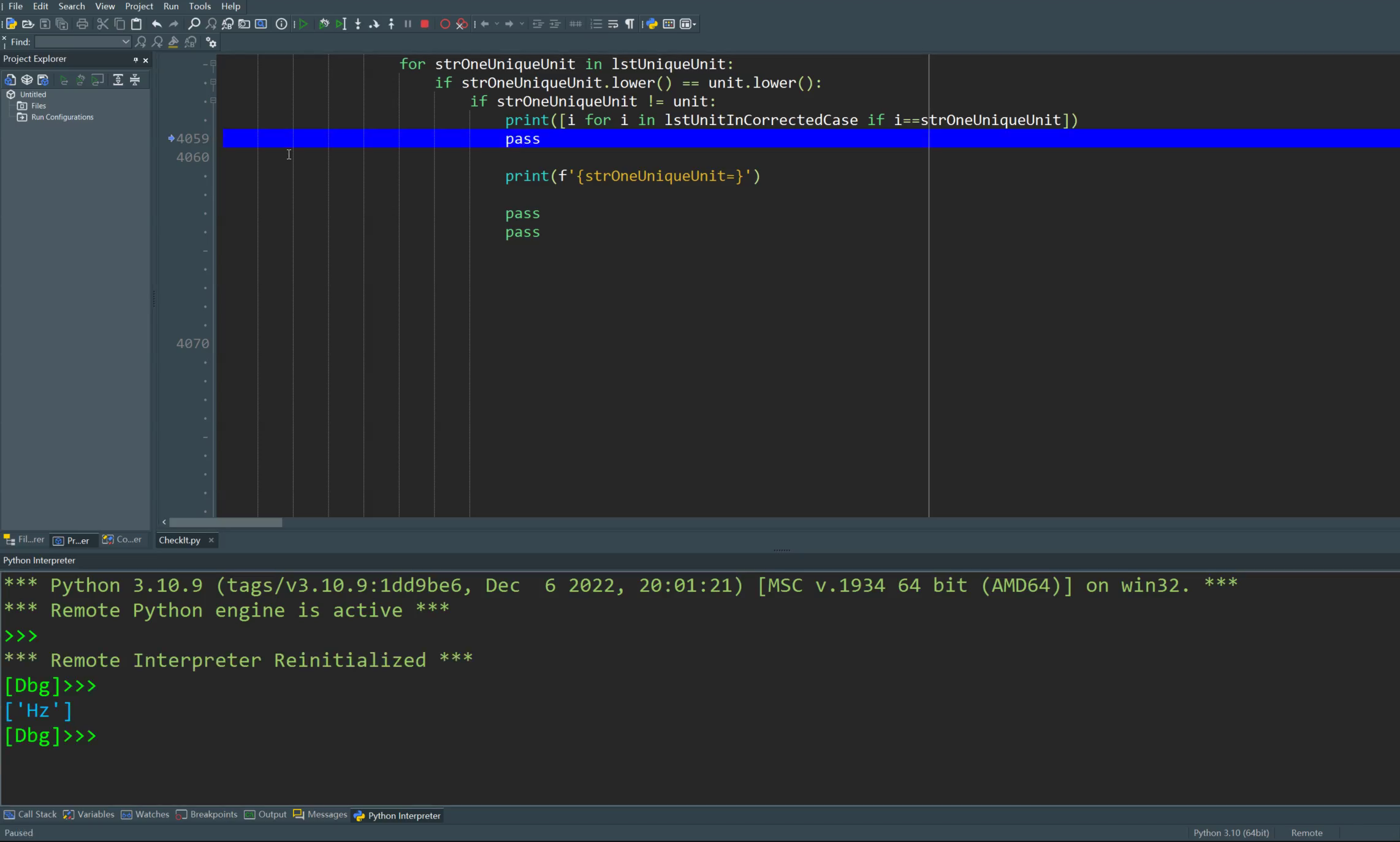 strange NameError: name 'strOneUniqueUnit' is not defined · Issue #1211 · pyscripter/pyscripter ...