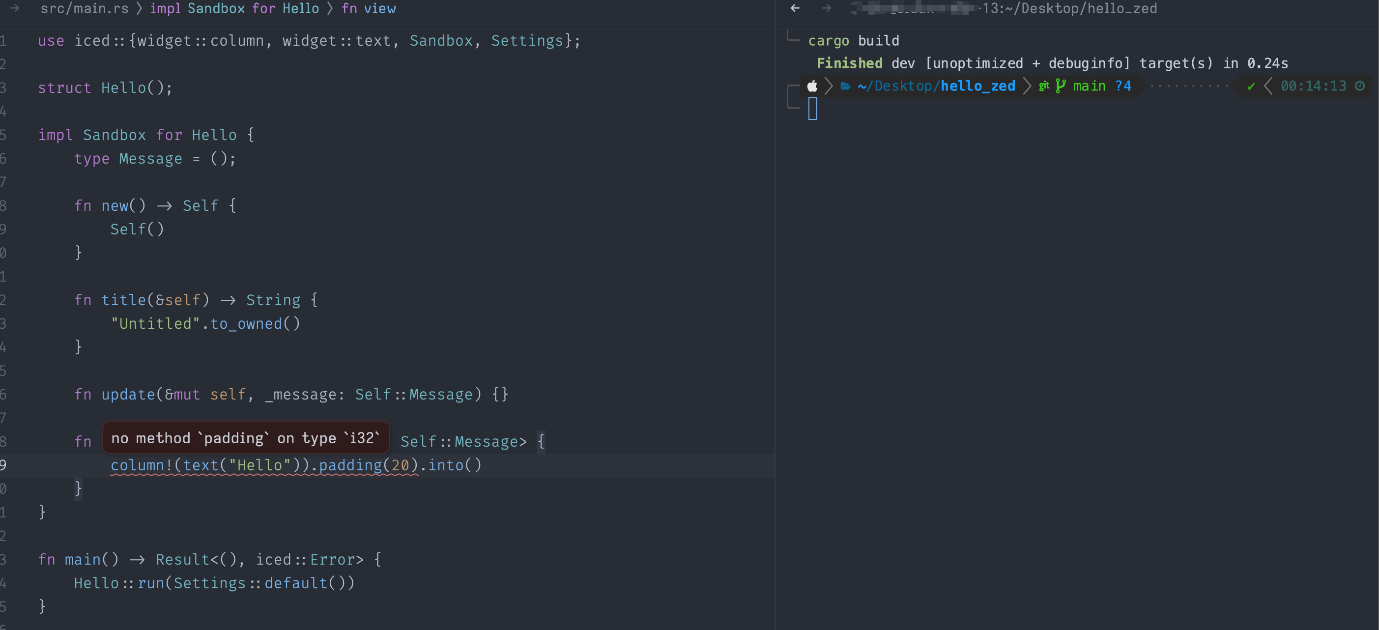 Rust analyzer diagnostics are incorrect · Issue #4921 · zed-industries/zed · GitHub
