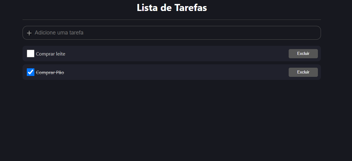 GitHub - e-manfrin/ListaDeTarefasReact