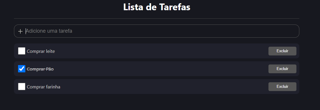 GitHub - e-manfrin/ListaDeTarefasReact
