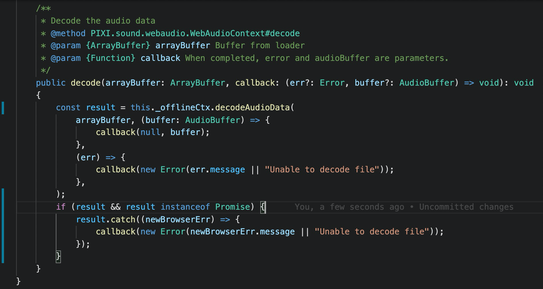 Can't catch decode error · Issue #141 · pixijs/sound · GitHub Can't catch decode error · Issue #141 · pixijs/sound · GitHub