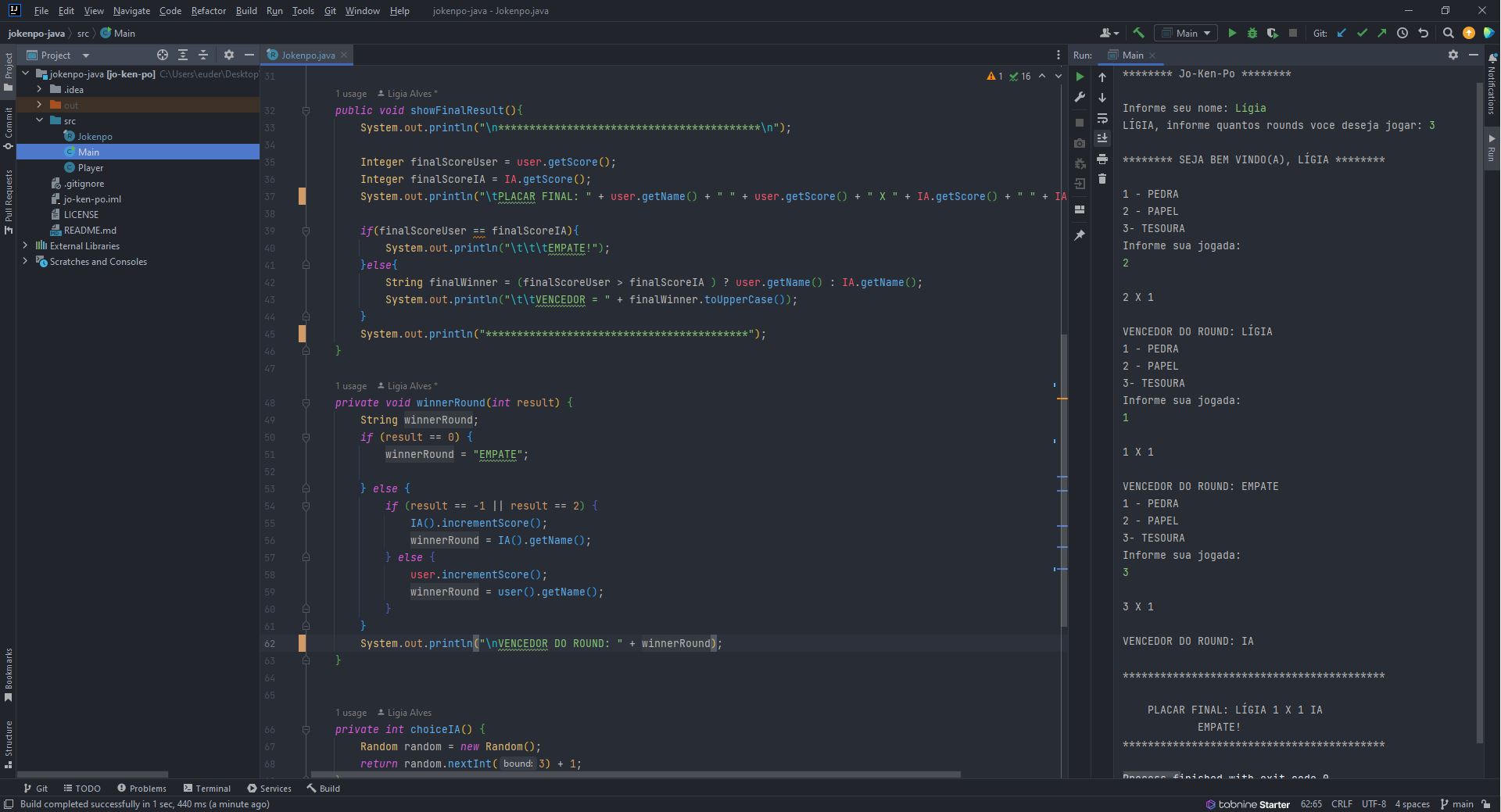 GitHub - ligiastalves/jokenpo-java: Clássico jogo de Pedra, Papel e ...