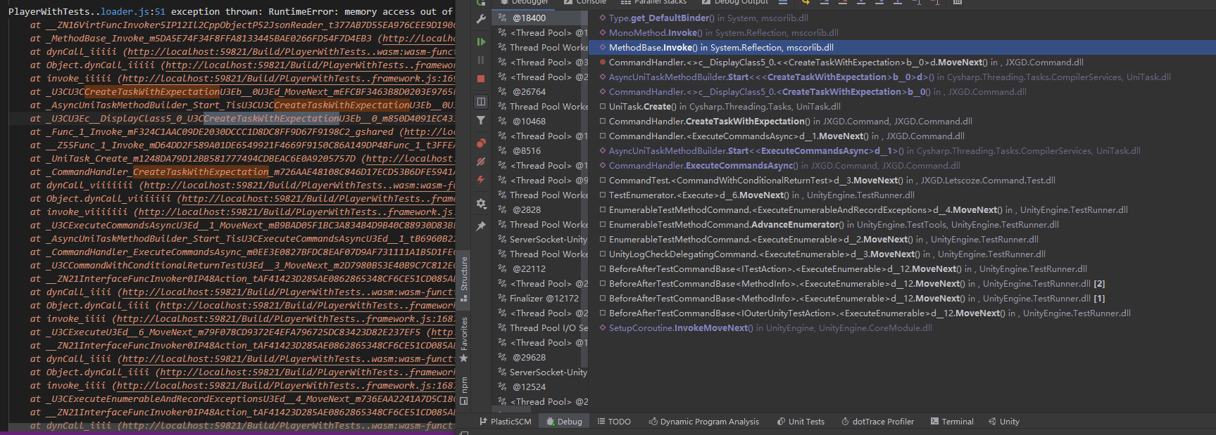 WebGL invoked UniTask via reflection got Status = 'Faulted' · Issue #289 · Cysharp/UniTask · GitHub