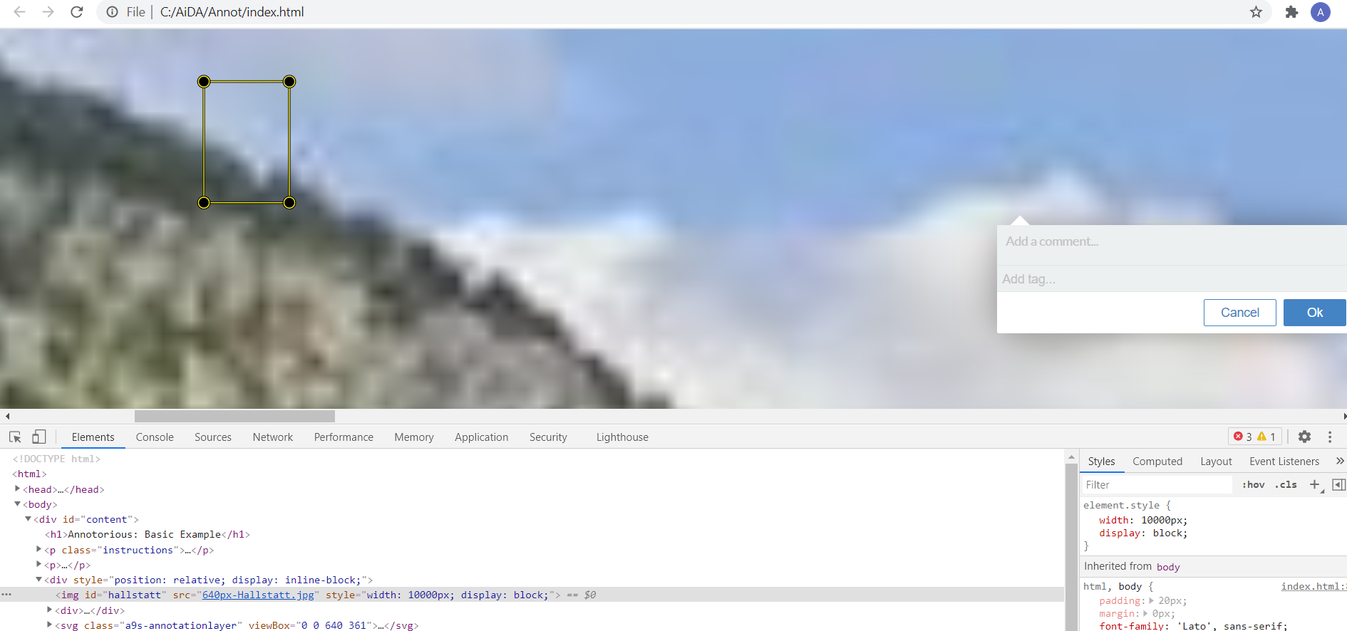 Annotation positioning error · Issue #86 · annotorious/annotorious · GitHub