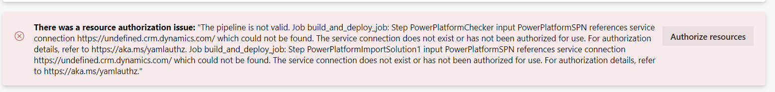 [ALM Accelerator - QUESTION] Error while running pipeline in validation Environment · Issue ...