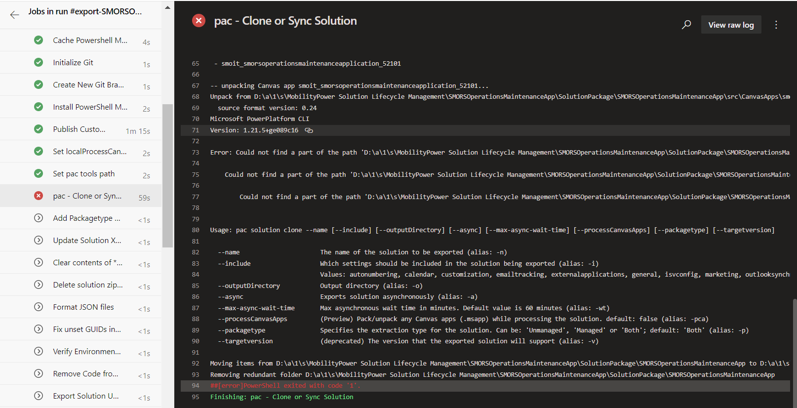 Alm Accelerator Bug Pac Clone Or Sync Solution Getting Failed Long Path · Issue 5047 7262
