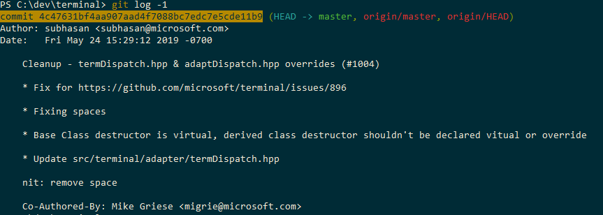 Bug Report: Unhandled exception - access violation · Issue #1022 · microsoft/terminal · GitHub