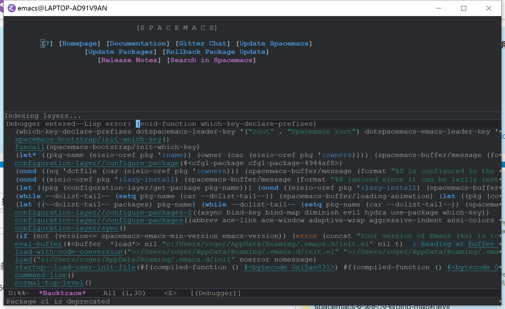 symbol's function definition is void "which-key-declare-prefixes" · Issue #15086 · syl20bnr ...