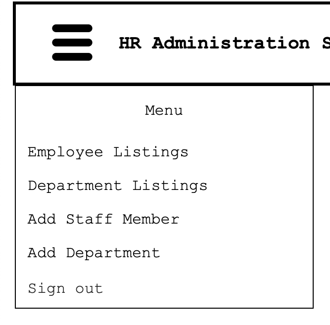 GitHub - GlenBowler/HR-Admin-System: An HR program where we got 3 types ...