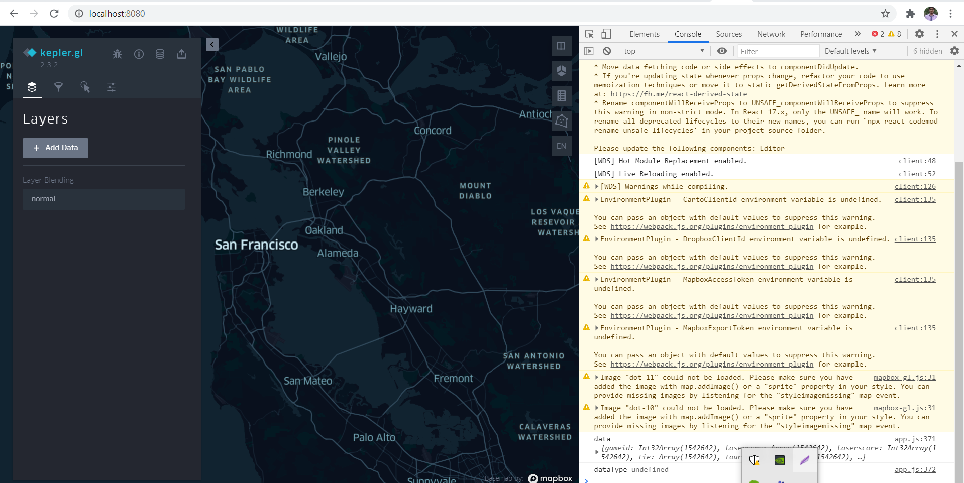 adddata to map using ArrowLoader · Issue #1332 · keplergl/kepler.gl · GitHub