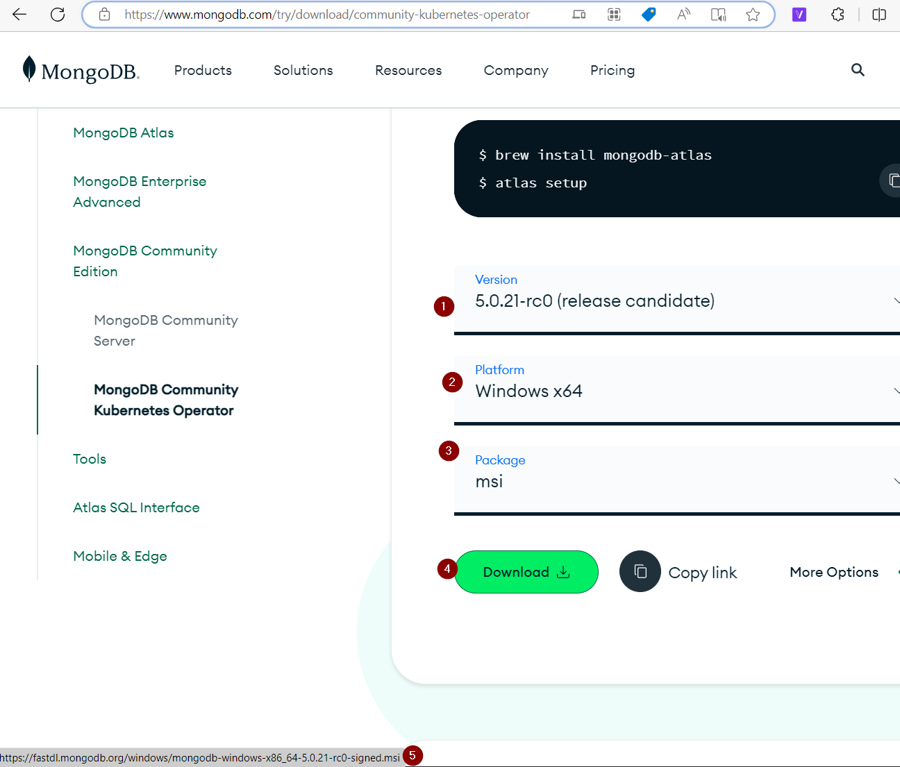 Install-MongoDB.ps1 is failing with a (403) Forbidden error · Issue #8252 · actions/runner ...