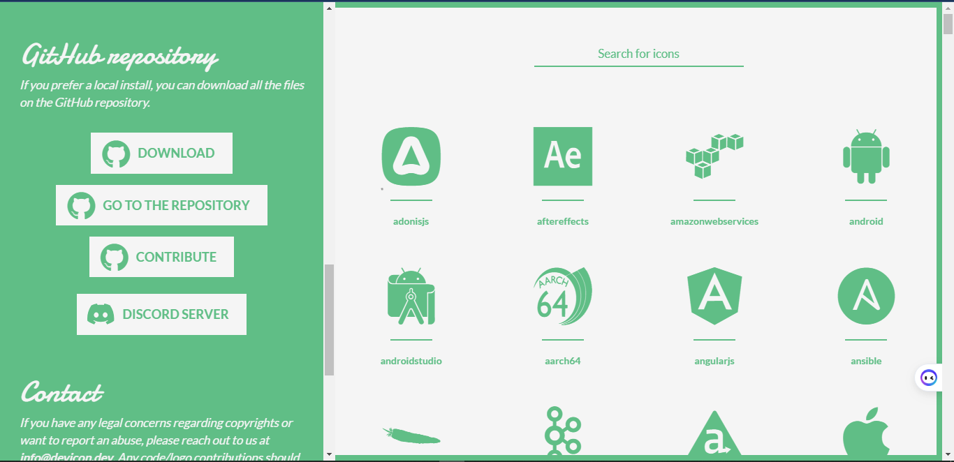 [FEATURE REQUEST] · Issue #1866 · devicons/devicon · GitHub
