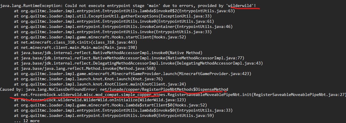 Incompatible with Simple Copper Pipes (resolved) · Issue #99 · FrozenBlock/WilderWild · GitHub