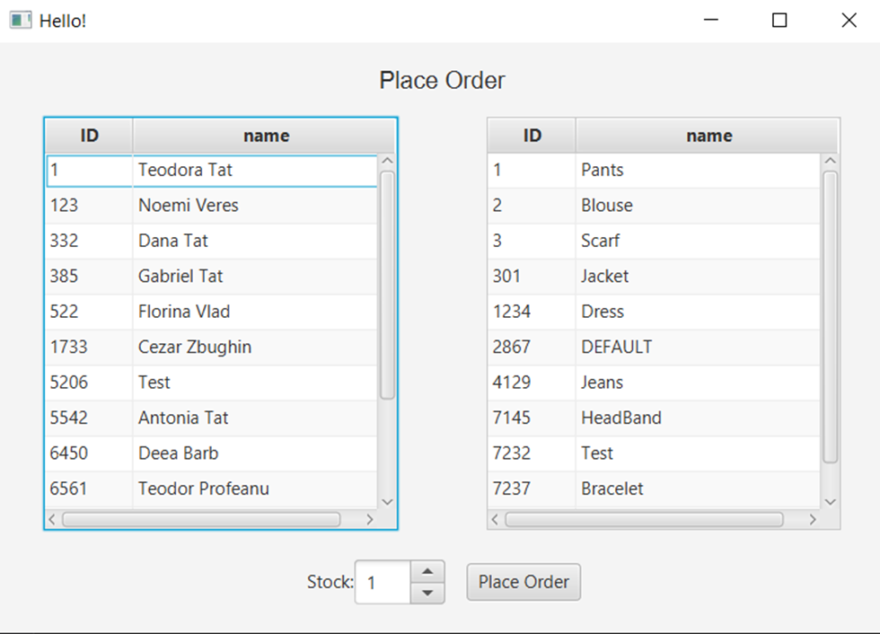 Github Teodoratat Orders Management System