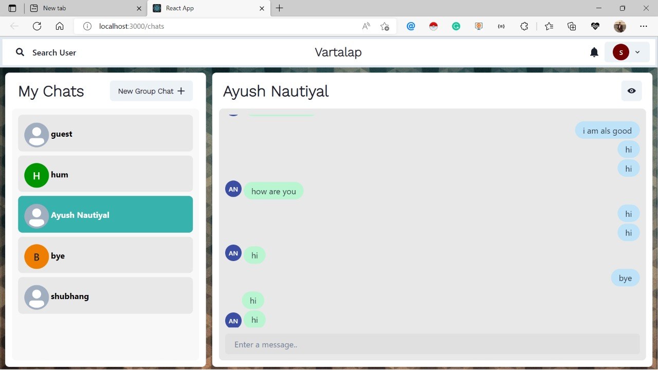 GitHub - SHUBHANGNAUTIYAL1/Vartalap