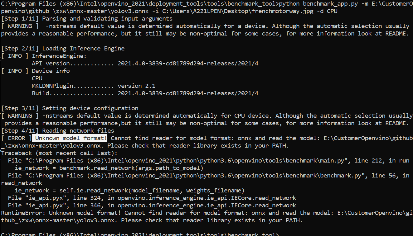 [bug] Failed To Convert Yolov3 Onnx Model Using Mo Onnx Py · Issue
