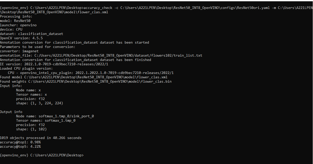 Accuracy Checker And Pot[bug] · Issue 11571 · Openvinotoolkit Openvino · Github