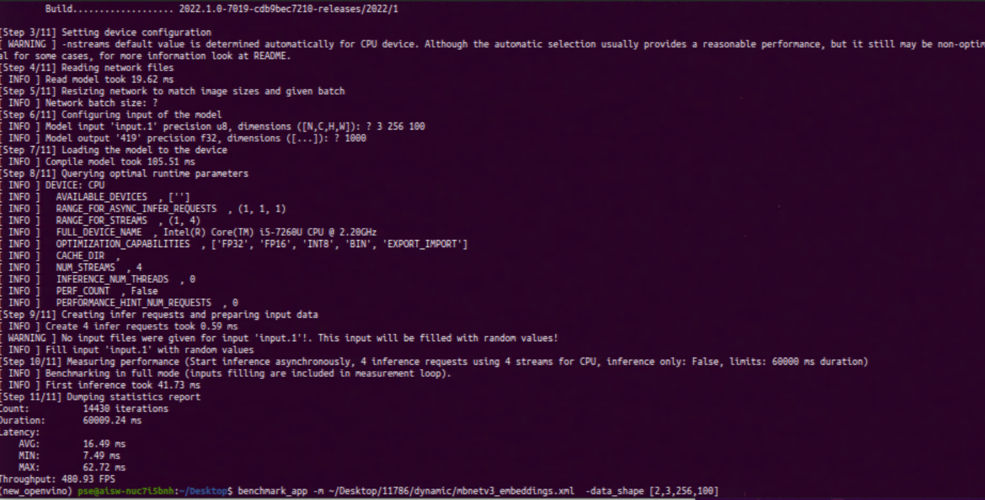 "RuntimeError: Cannot get dims for non static shape" while inferencing openvino · Issue #11918 ...