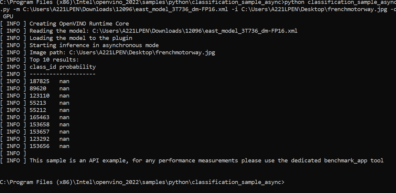 OpenVINO outputs different results under Inter CPU and Inter GPU · Issue #12096 ...