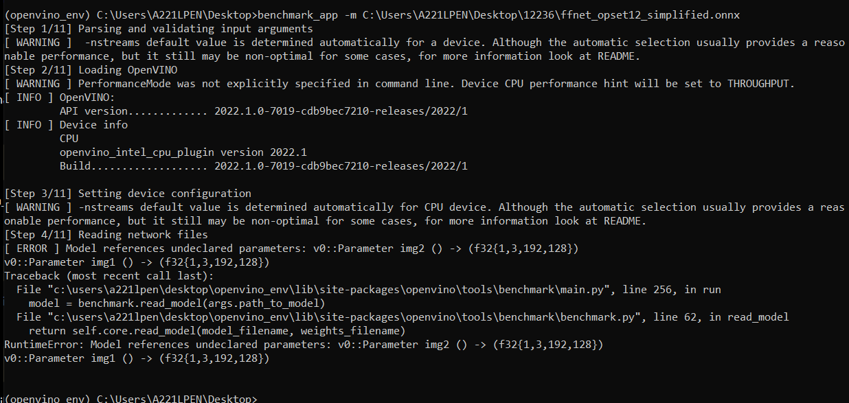 [support_request] RUNTIME ERROR: Model references undeclared parameters ...