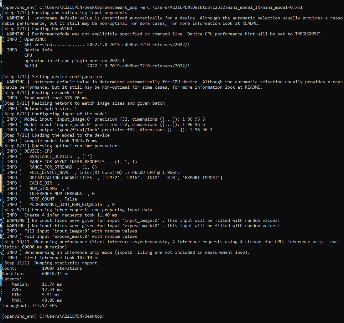 [bug]exception When Loading A Tensorflow Network On Gpu · Issue 12332 · Openvinotoolkit