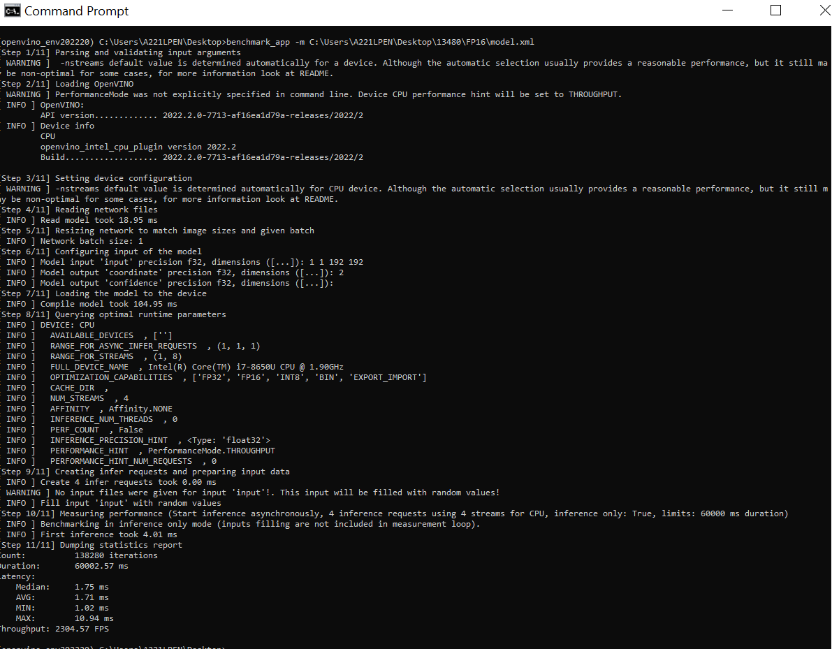 [Bug]Can't determine channels dimension for input. Input shape is {1,1,192,192}, needed channels ...