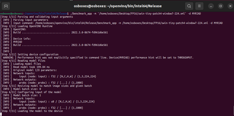 [Bug] benchmark_app stuck at [Loading] the model to the device (MYRIAD NCS2) · Issue #13969 ...