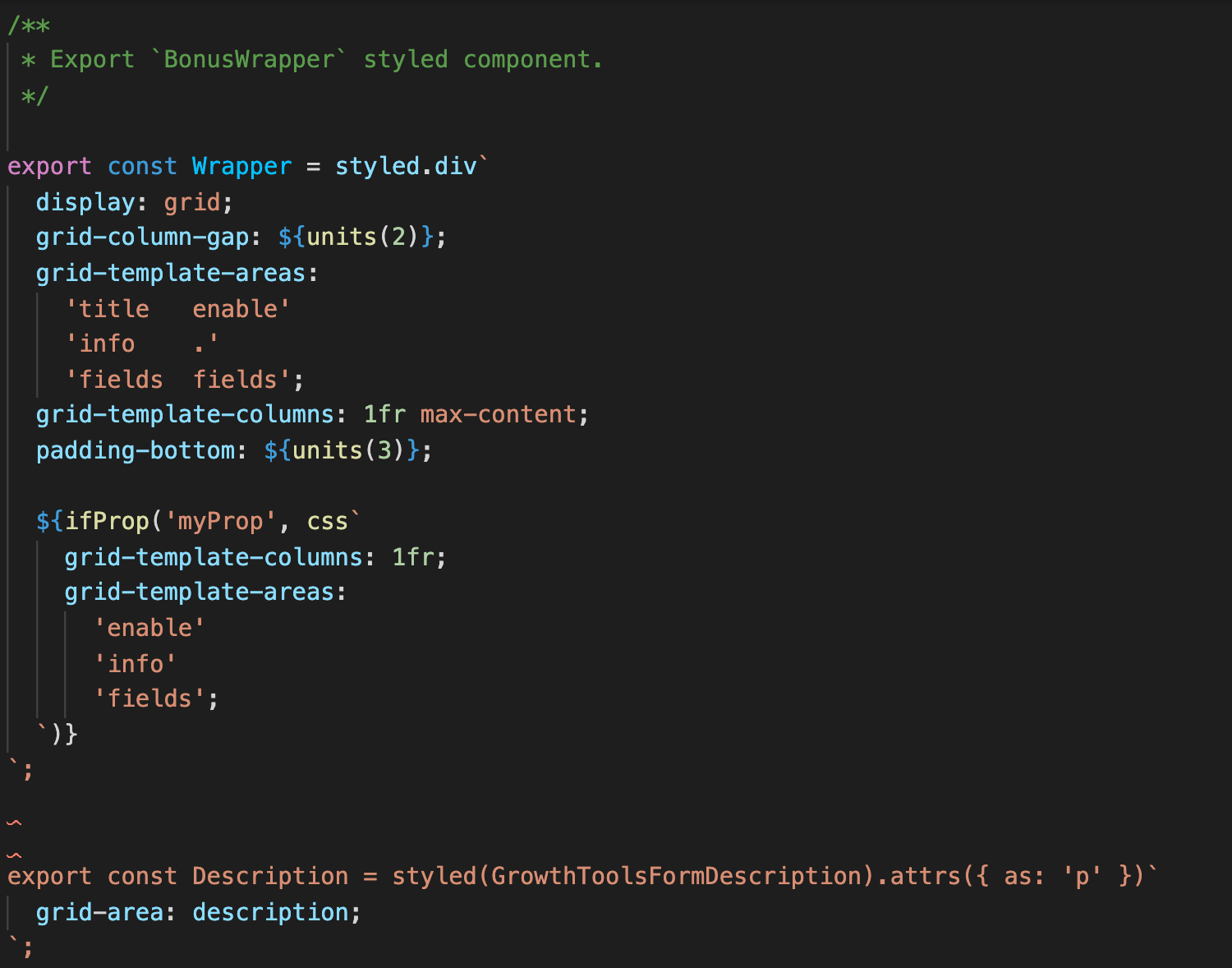 Highlighting broken using helper function in v1.4.0 · Issue #256 · styled-components/vscode ...
