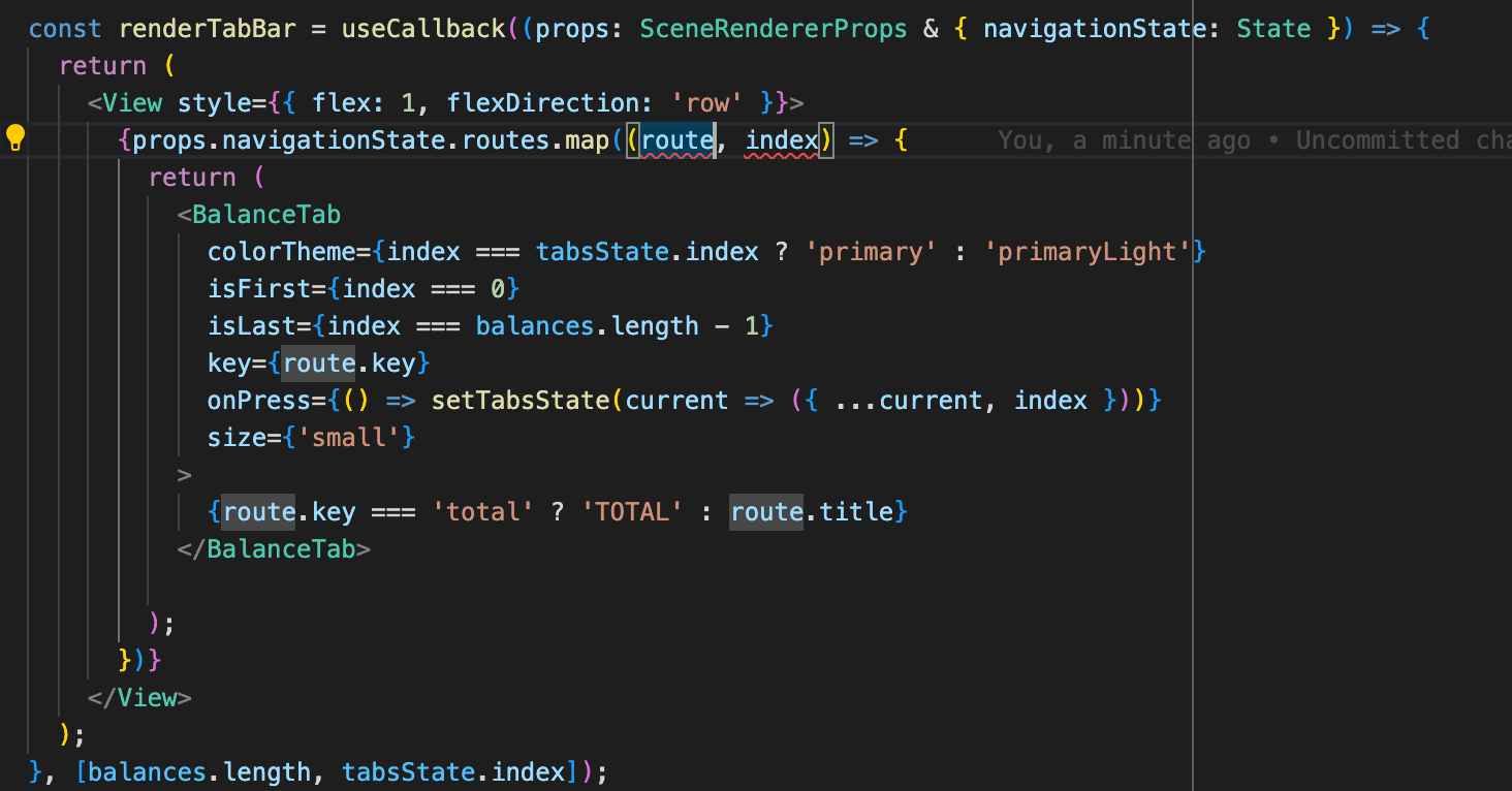 Custom tab bar not scrollable · Issue #1151 · satya164/react-native-tab-view · GitHub