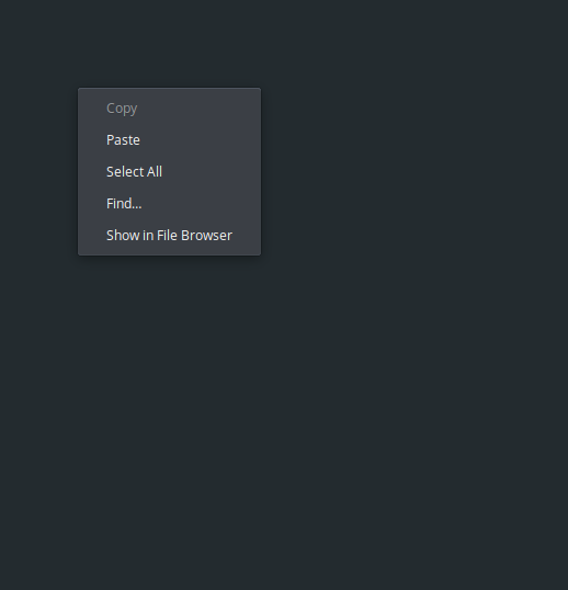 Context menu entries is untranslatable · Issue #246 · elementary/terminal · GitHub