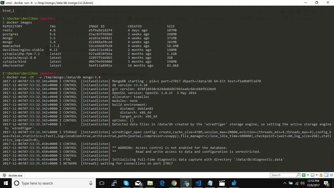 MongoDB not starting · Issue #160 · cytopia/devilbox · GitHub