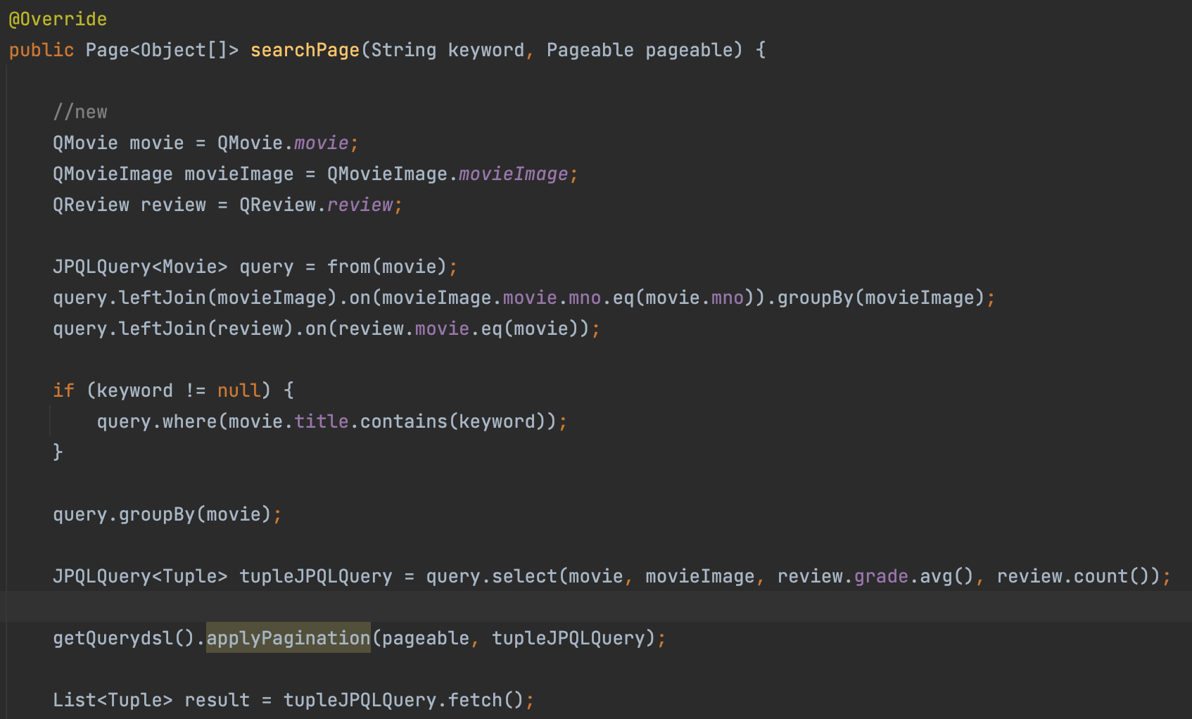 GitHub - Woongi9/MovieReviewCommunity: 영화에 평점과 리뷰를 통해 정보를 공유하는 웹 서비스