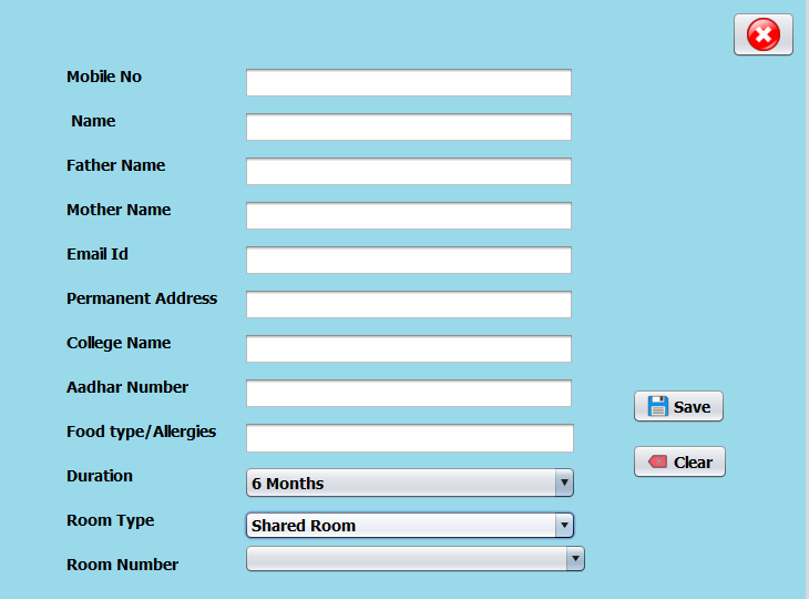 GitHub - Sobiya0206/Hostel-Management-System: Java application built in ...
