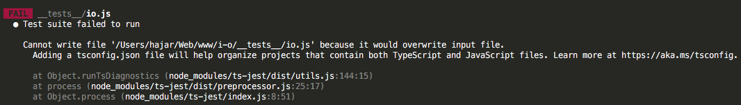 ts-jest does not fail when passing a wrong type · Issue #460 · kulshekhar/ts-jest · GitHub