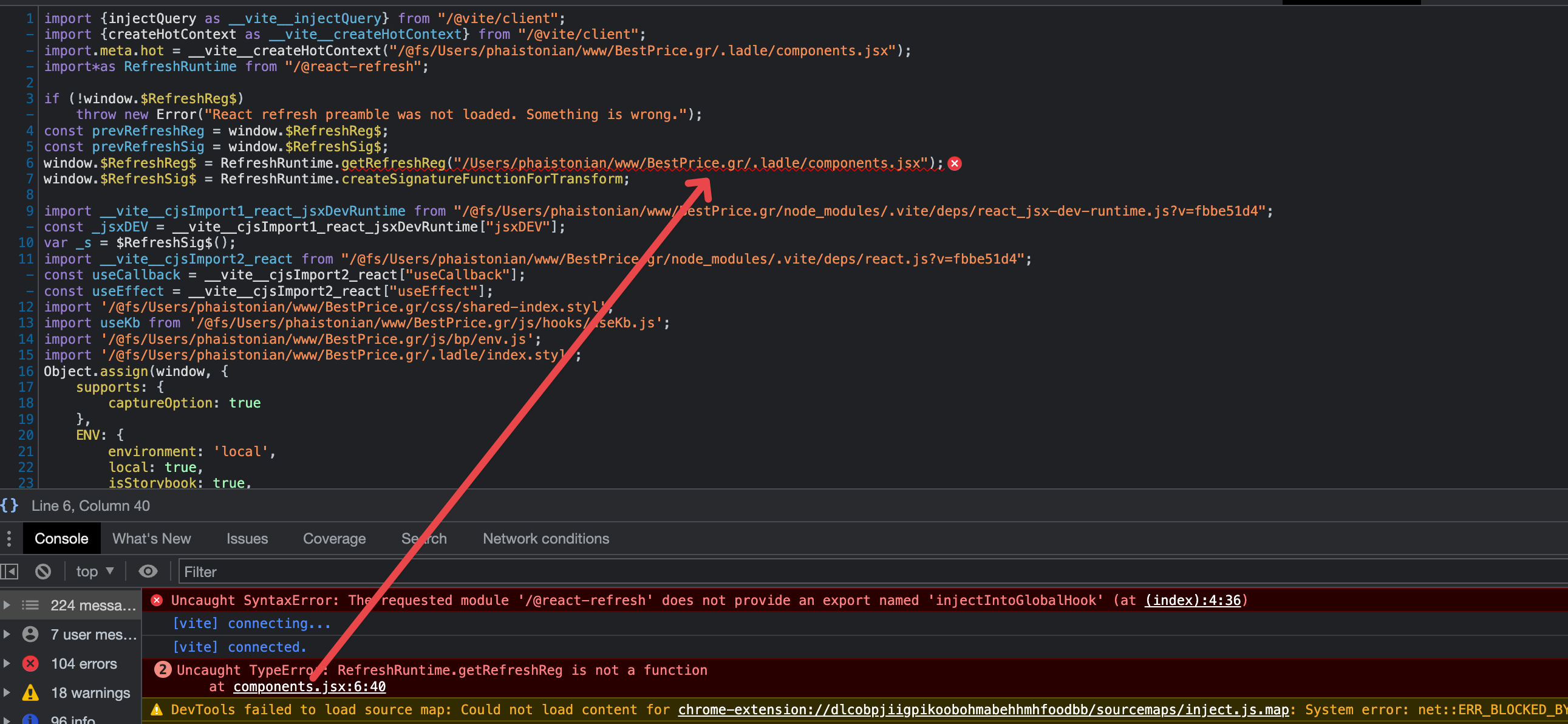 vite-plugin-react-swc and ladle · Issue #294 · tajo/ladle · GitHub
