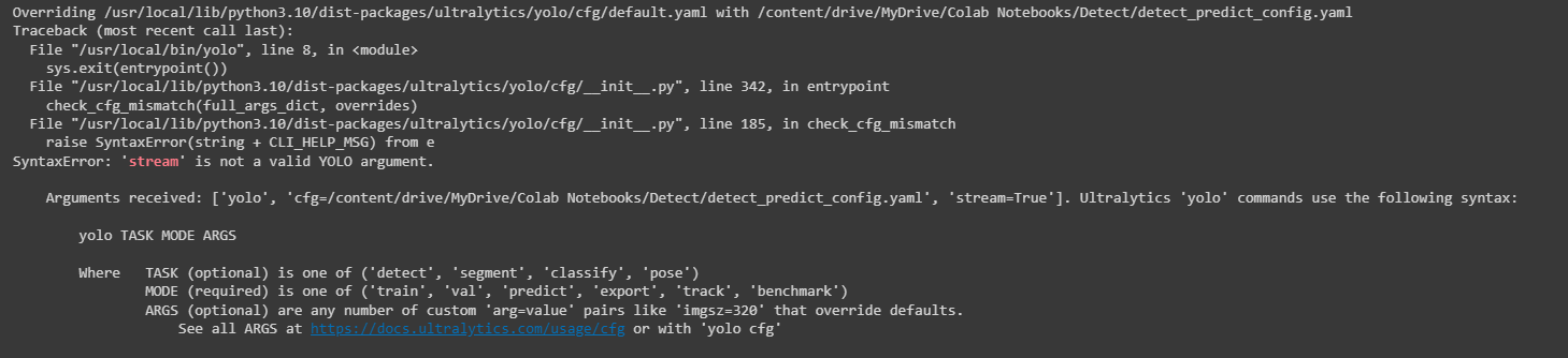 stream＝True？ · Issue #1713 · ultralytics/ultralytics · GitHub